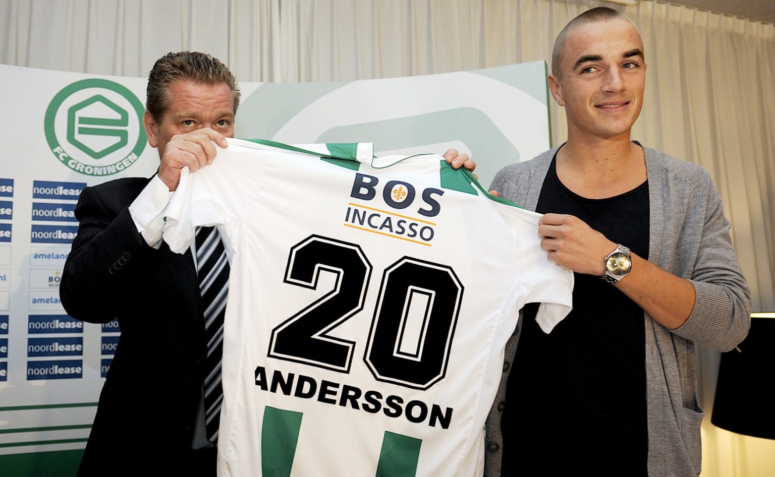 Andersson vierde Zweed in Groningse selectie - FC Groningen