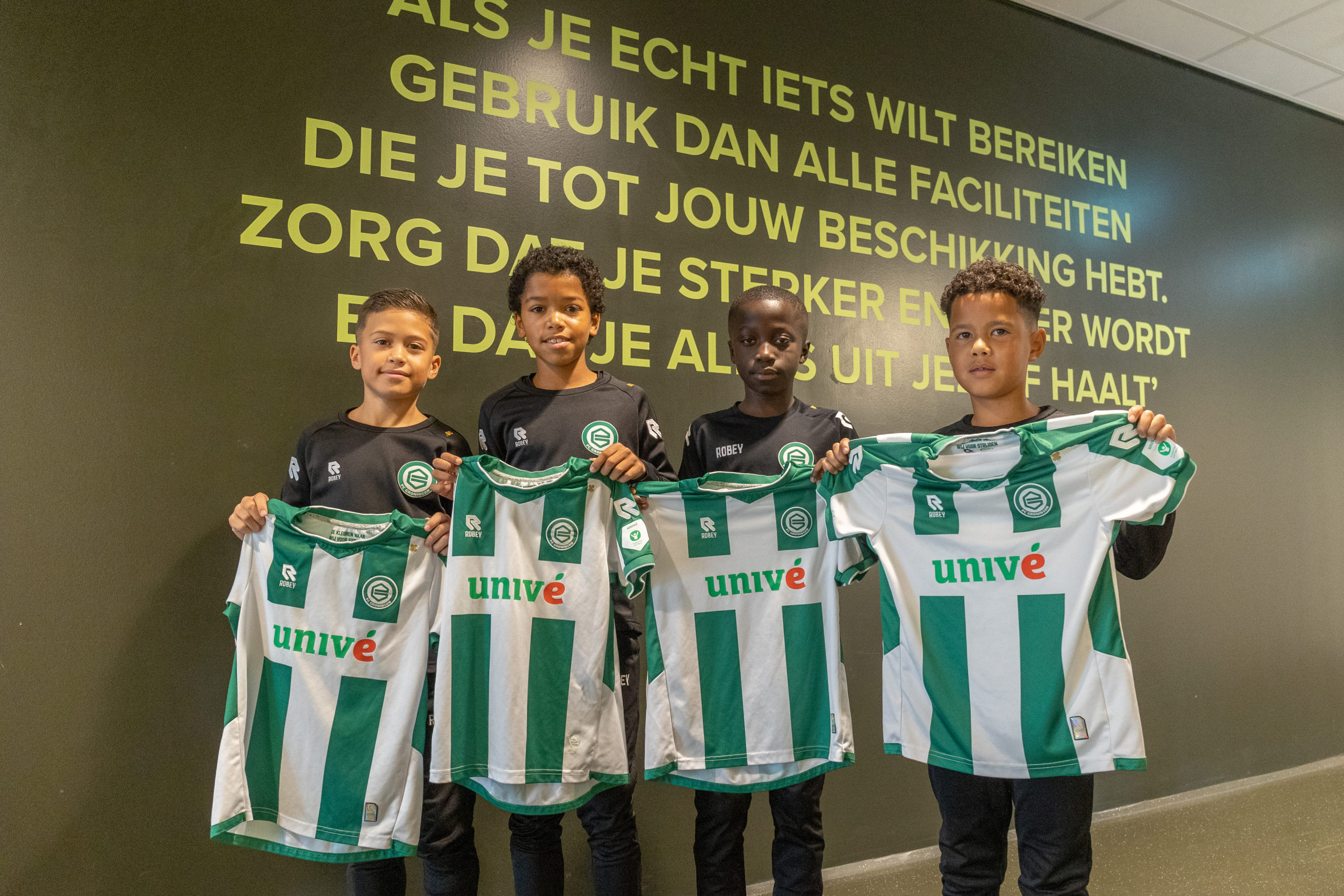 Basis nieuwe FC Groningen onder-12 wordt gelegd - FC Groningen