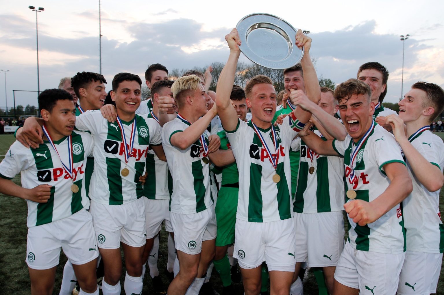FC Groningen onder-17 kampioen van Nederland - FC Groningen