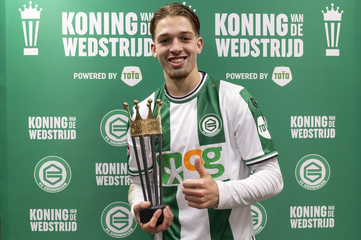 Goalgetter Valente Koning van de Wedstrijd tegen Telstar, Schreuders pakt koppositie - FC Groningen