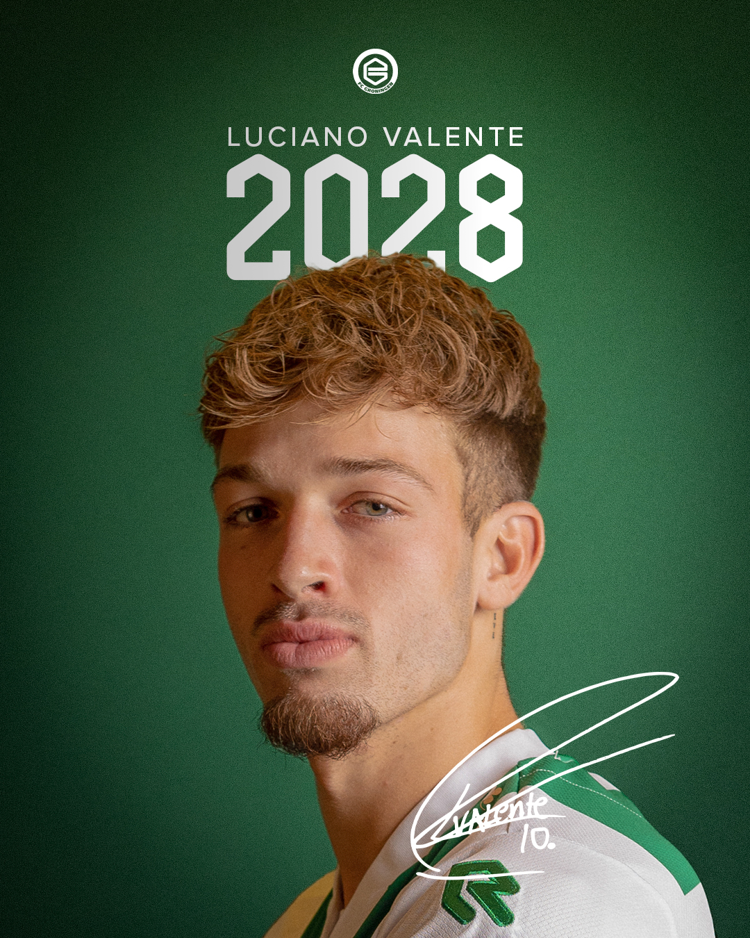 FC Groningen verlengt contract met Luciano Valente - FC Groningen