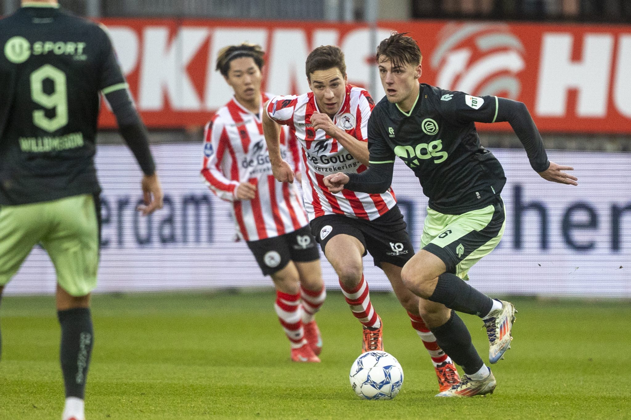 FC Groningen verliest in Rotterdam van Sparta - FC Groningen