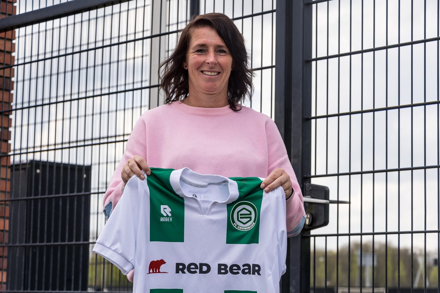 Atty Eelkema hoofdtrainer FC Groningen Vrouwen 1 - FC Groningen